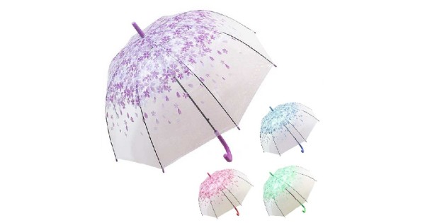 Зонт-трость глубокий (зонтик) от дождя ветрозащитный полуавтомат 60см ...